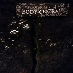 Body Central | Tops | Sale Body Central Black Lace Crop Top Hilow ...